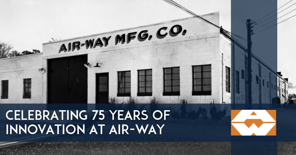 Celebrating 75 Years of Innovation | Air-Way Manufacturing | Air-Way ...