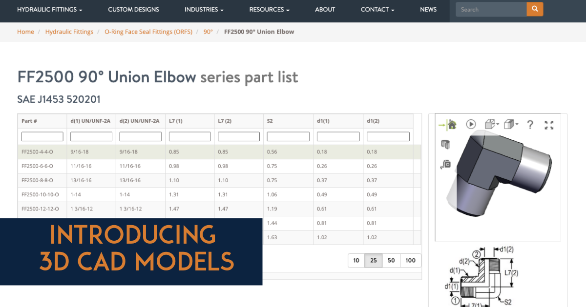 Introducing 3D CAD Models Available Online by Part # | Air-Way ...